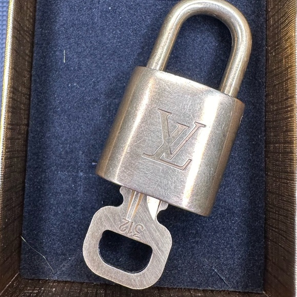 Louis Vuitton | Accessories | Lv Lock And Key Gold 32 | Poshmark
